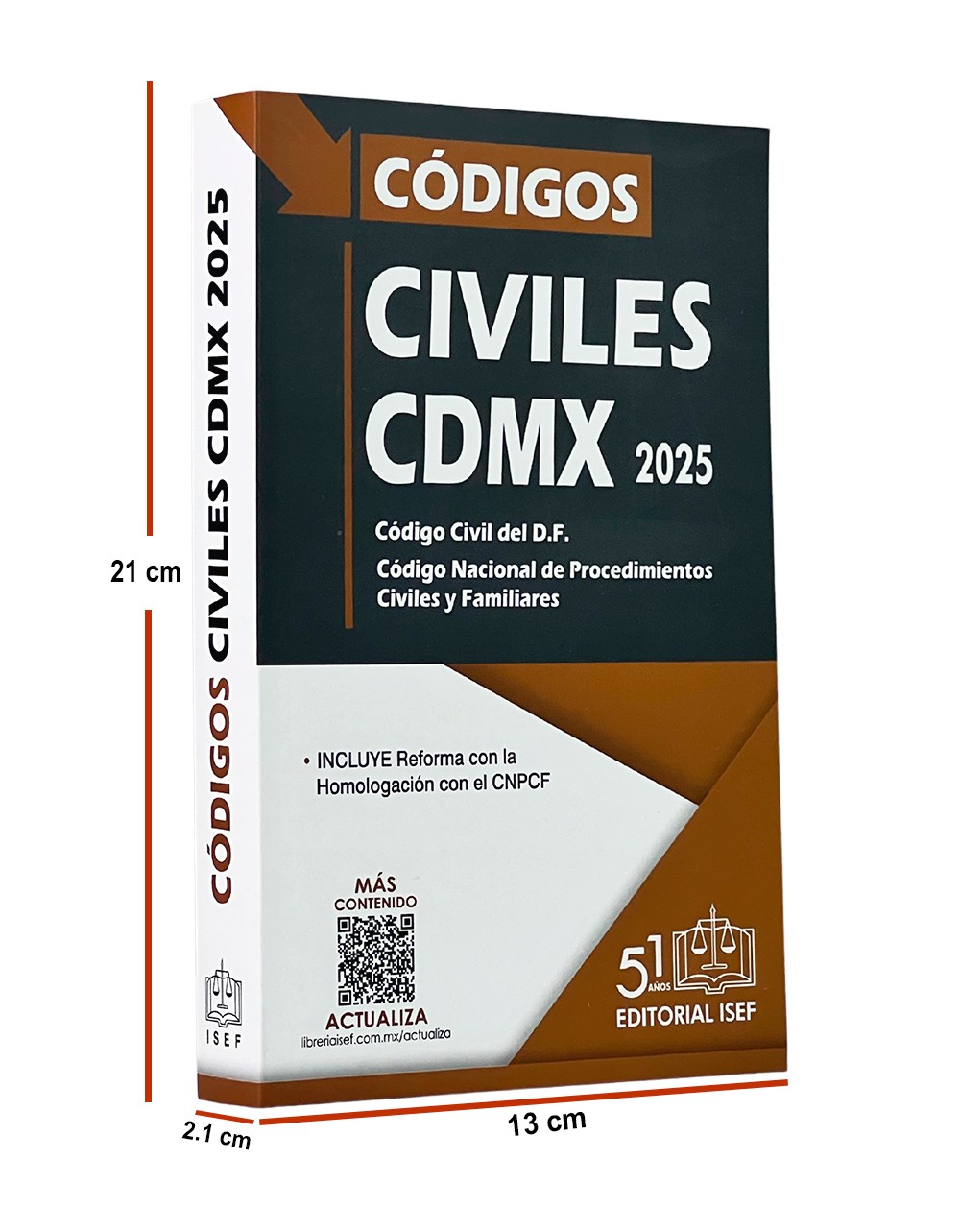 Códigos Civiles de la CDMX 2025 (Profesional)